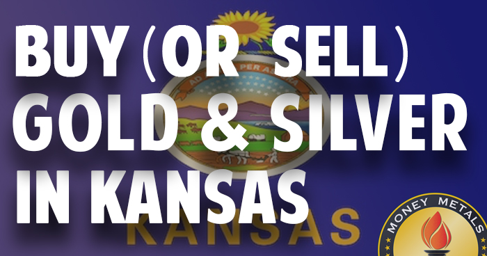 Where to Buy (or Sell) Gold & Silver in Kansas (KS)