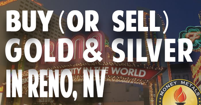 Where to Buy (or Sell) Gold & Silver in Reno, NV