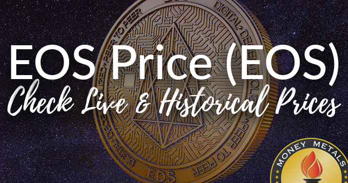 EOS Price Chart - Check EOS Price Today