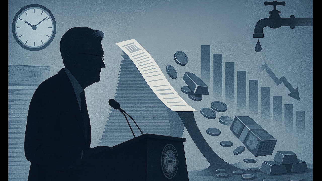 Fed Chair Powell: Balance Sheet Reduction May End Soon