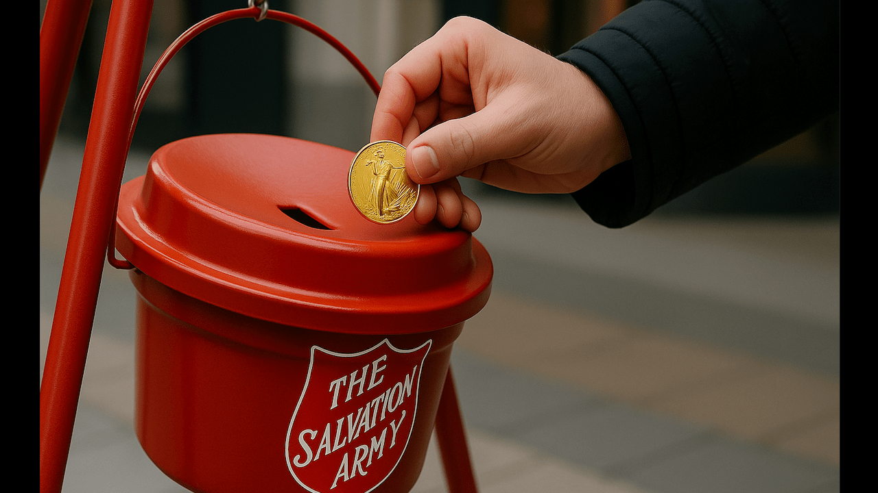 Now That's a Donation! Gold Coins Dropped in Chicago Area Salvation ...