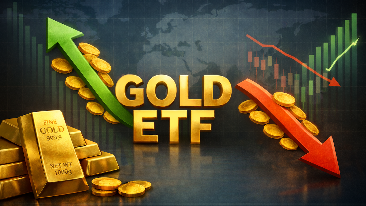 ETF Gold Flows Flipped Modestly Negative in May