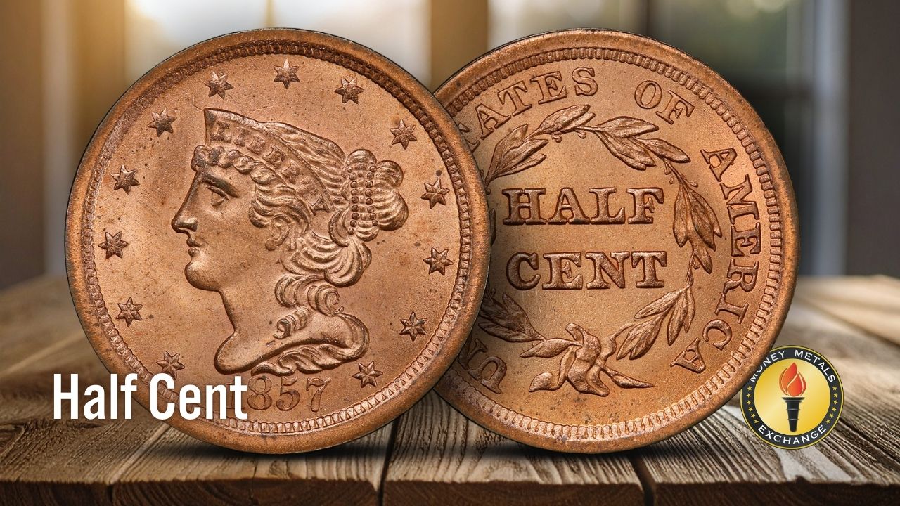 Half Cent Coin Value (1793–1857): Rare Types & Prices - Money Metals