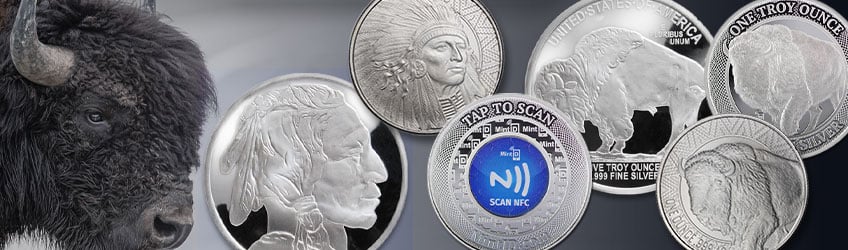 Buffalo Silver Rounds for Sale · Money Metals®