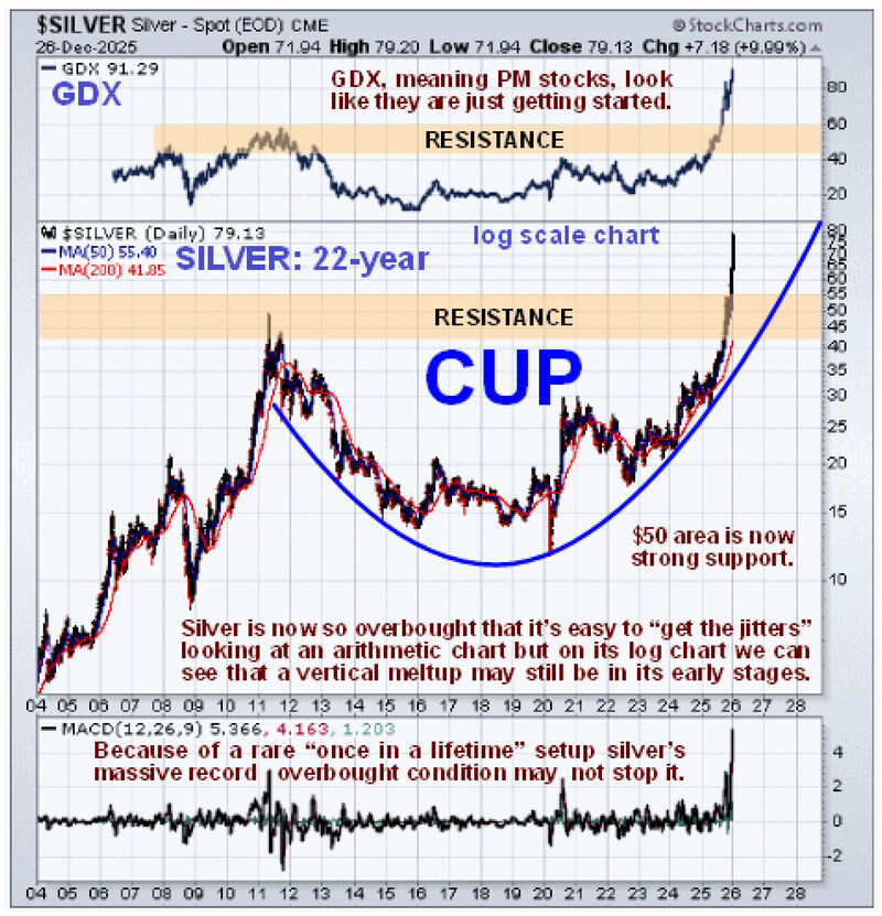 Pan Metals Bull Market CONFIRMED, Silver Enters Meltup Mode...