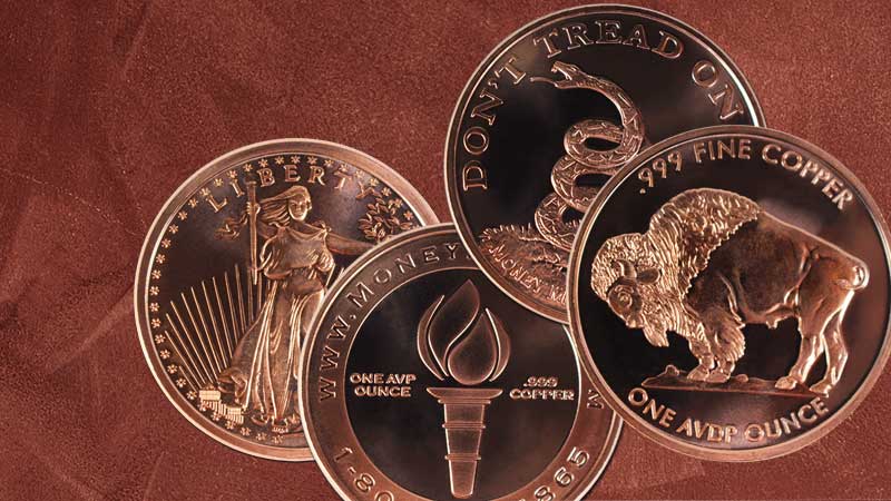 Copper Rounds for Sale Online · Money Metals®