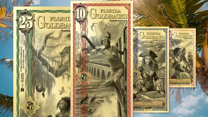 Florida Goldbacks for sale