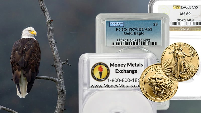 1/10 oz Gold Eagle Coins | Shop Here