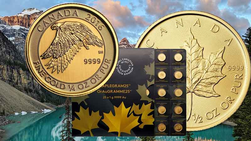 Canadian Gold Fractionals on sale!