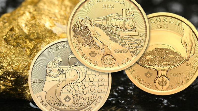 Klondike Gold Rush Gold Coins at Money Metals!